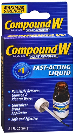 Compound W Maximum Strength, Fast-Acting Liquid 0.31 oz – Olympia Plaza ...