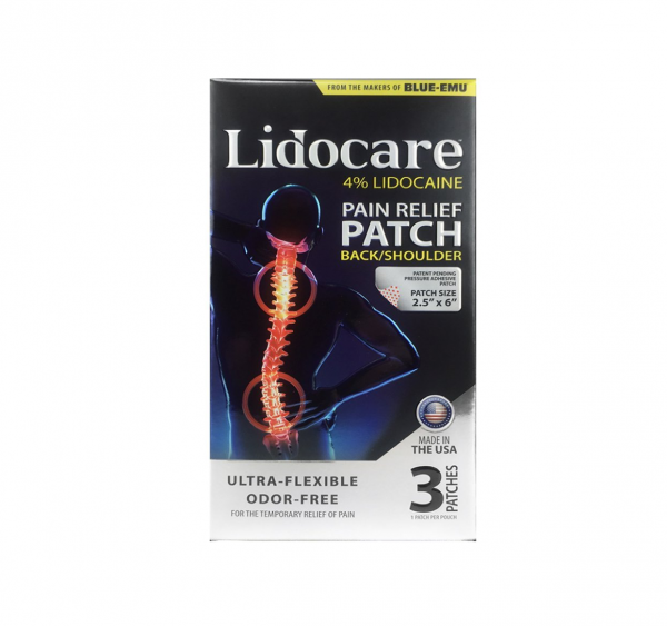 Blue-Emu Back/Shoulder Pain Relief Patch 3 ea (1 Pack) – Olympia Plaza ...